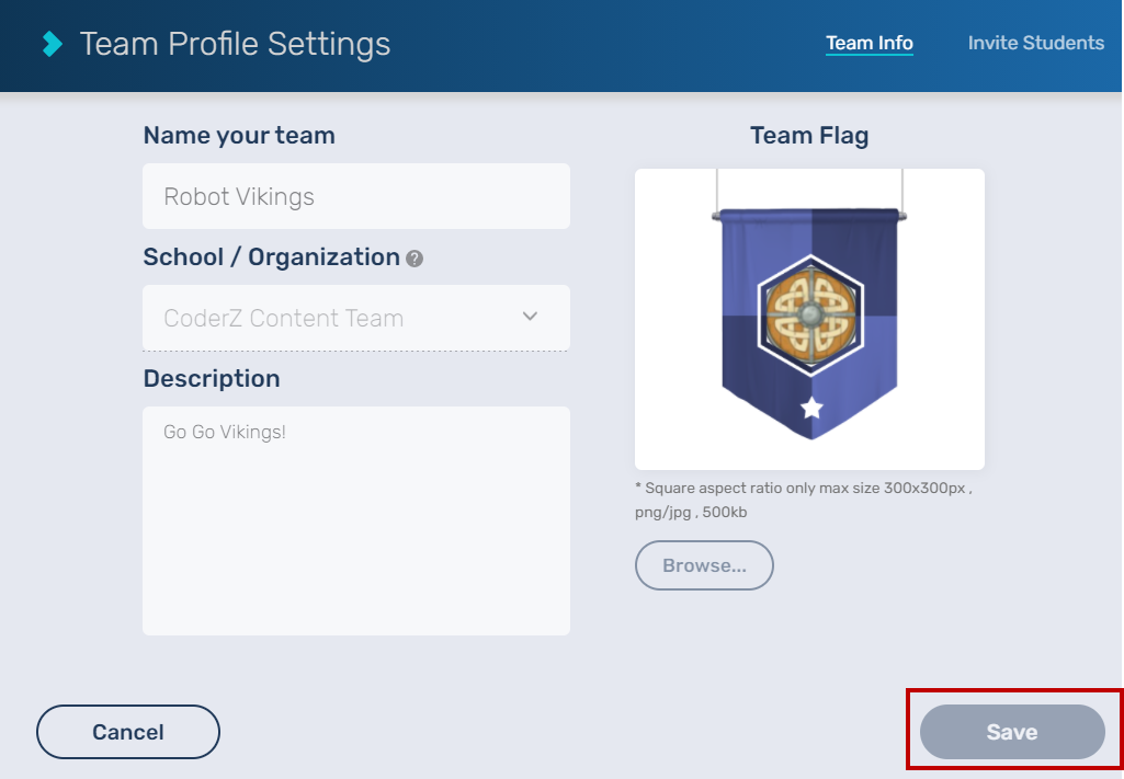 How Can My Team Change Their Flag? – Knowledge Base